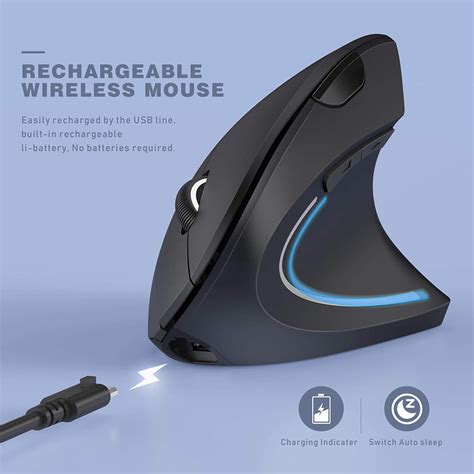 Jelly Comb 2 4G Bluetooth Ergonomic Mouse Recharge Vicedeal