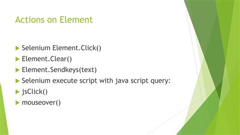 automation web testing with selenium pptx