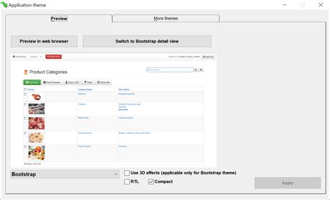 working with styles appgini documentation