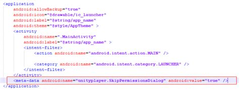 【unity】【android】如何关闭app启动即申请敏感权限的行为 · Msdk Developer Reference