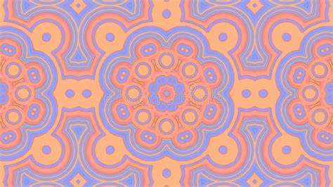 Line Art Geometric Background Radio Waves Pattern 3d Render Loop