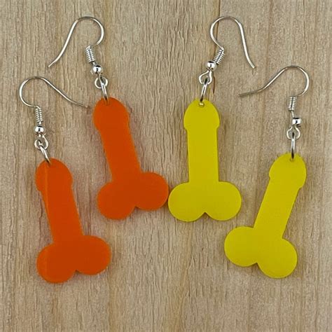 Penis Earrings Etsy
