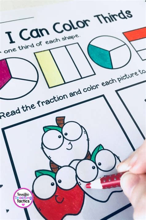 Fraction Worksheets 1st Grade Fractions Activities Simple Fractions Fraction Activities