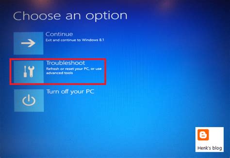 Henk S Blog Repair Windows X From A Bootable USB Device