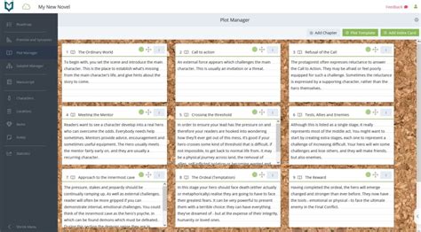 Using Plot Templates Novel Factory