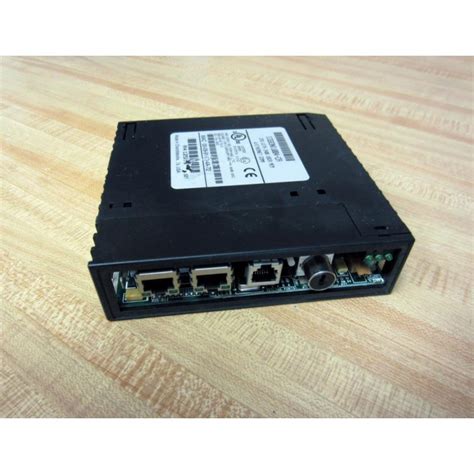 Gefanuc Ic693niu004 Ca Ethernet Network Interface Unit Ic693niu004ca Wo Face Plate Used Mara