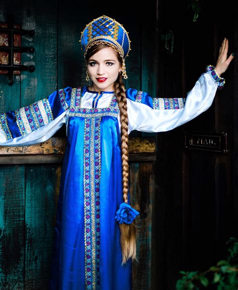 Russian Traditional Costume Female At Rita Taylor Blog