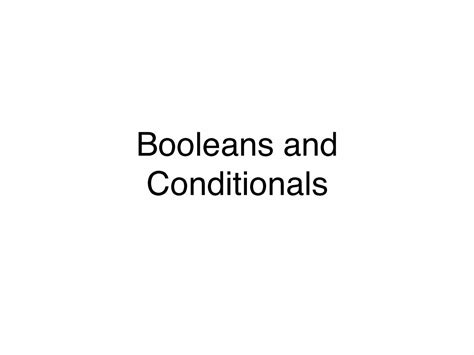 pdf booleans and conditionals · check in and reminders reminder