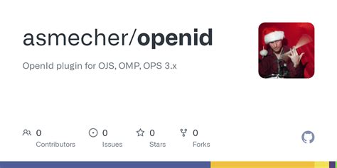 GitHub Asmecher Openid OpenId Plugin For OJS OMP OPS X