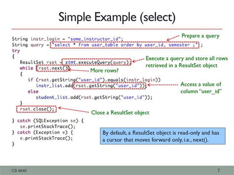 Database JDBC Overview CS Programming Languages For Web Applications