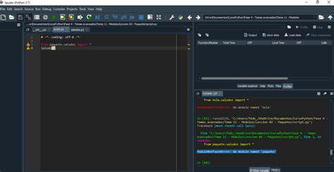 Python Error Modulenotfounderror No Module Named Paquete Stack Overflow En Español