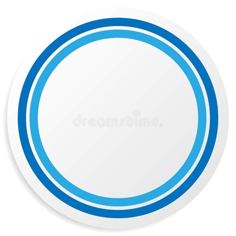 Blank Empty Circle Shape Circle Design Element Circular Circle Frame Border With Copyspace