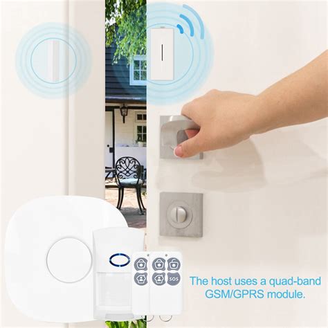 Gsm Alarm Host Home Burglar Alarm Wireless Sensor Vicedeal