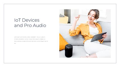 IoT Internet Of Things Google Slides Template Diagrams Design