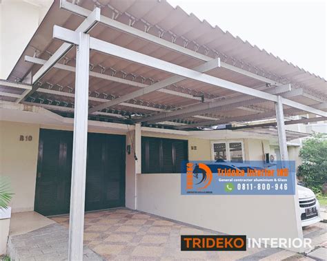 Jual Atap Carport Aluminium Hub 0811800946 Atap Buka Tutup