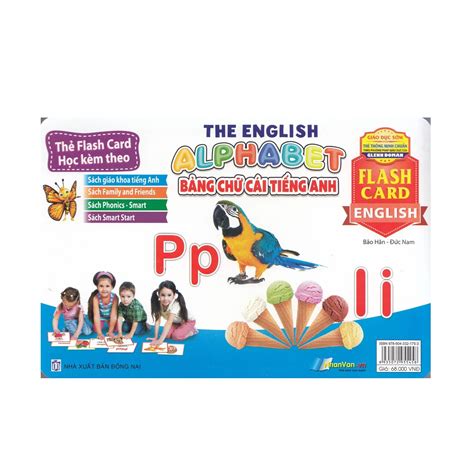 Thẻ Flash Card Tiếng Anh Học Kèm Theo The English Alphabet Bảng Ch Siêu Thị Sách Tiện
