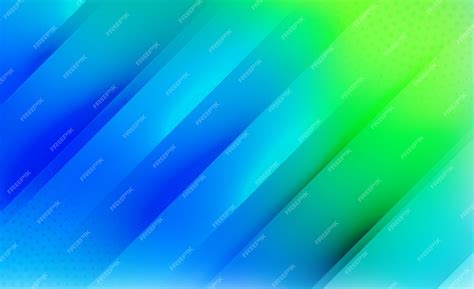 Abstract Blue And Green Gradient Background Vector Illustration