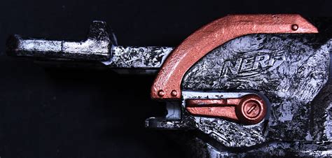 Large Steampunk Gun Shoots Darts For Nerf Wars Darkwashed Gun Etsy