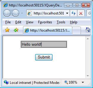 Introduction To JQuery For ASP NET Developers BinaryIntellect Knowledge Base