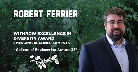 Robert Ferrier Assistant Professor Chemical Engineering And Materials