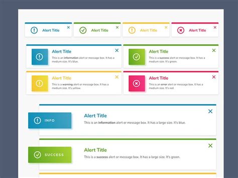 alert or message box messages alert designs web app design