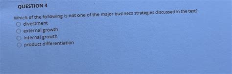 solved question 4which of the following is not one of the