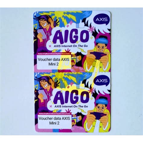 Jual Voucher Axis Aigo Mini 2 Aigo Mini 2 Total Kuota 5gb Shopee Indonesia