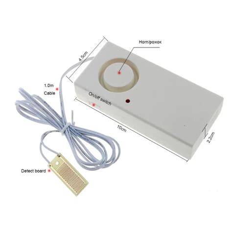 Aliexpress Com Buy 130dB Water Leakage Alarm Detector Water Alarm Leak Sensor Detection Flood