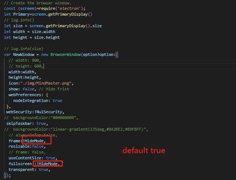 Bug Transparent Frameless Window Fullscreen Can T Hide Window MenuBar If AlwalysOnTop Then