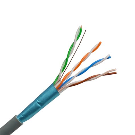 Sipu Waterproof Cat5 Outdoor Cable 305m Insulated With Utp Shield Pvc Jacket Type Cat 5 Network