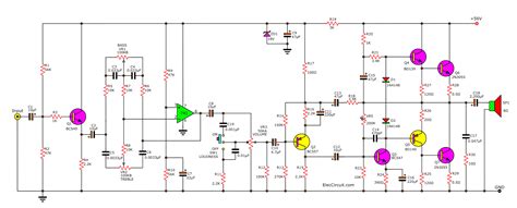 W RMS OTL Integrated Audio Amplifier Circuit