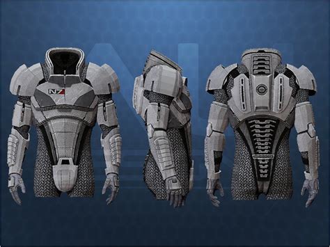 Mass Effect 3 N7 Armor Template Williamson