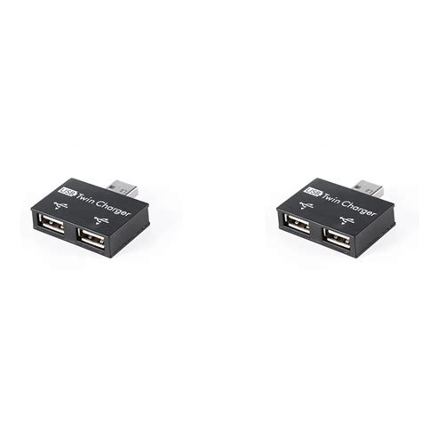 2X USB 2.0 "папа-двойка" зарядное устройство с двойным гнездом, 2 порта ...