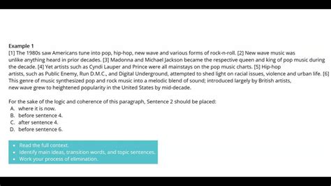 Move Actand English Test Prep Lesson