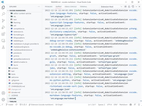 extension spams extension host log with warnings · issue 1213 · yzhang
