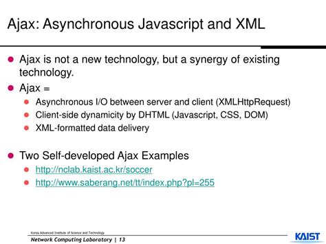 ppt a j ax rich user experience initiative powerpoint