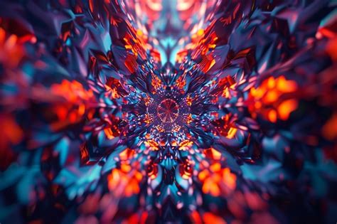 Premium Photo Mesmerizing Patterns Of A Kaleidoscope