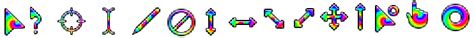 Animated Rainbow Cursor By Xxpinkerlilieoamalxx On Deviantart