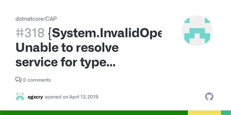System InvalidOperationException Unable To Resolve Service For Type Microsoft Extensions