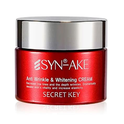 SECRET KEY Syn Ake Anti Wrinkle Whitening Cream 50g SynAke Cream Face ...