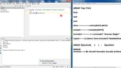Array Methods In Ruby Turkish Tutorial Youtube