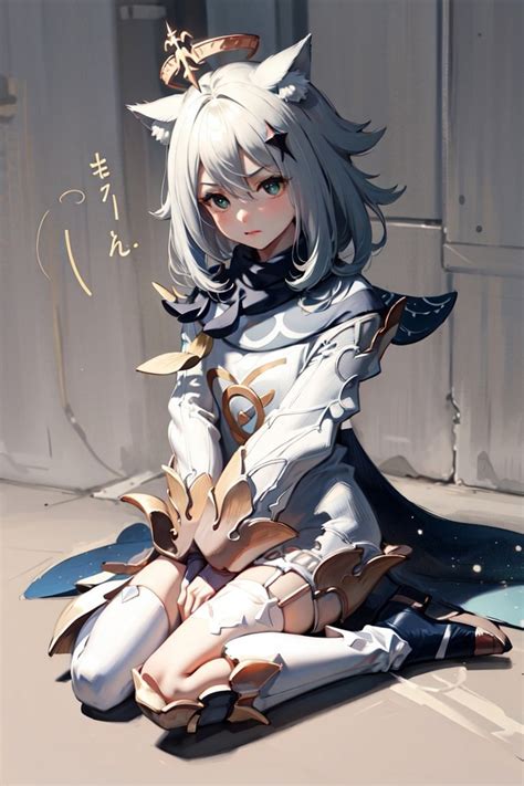 Кошкодевочка Паймон Пикабу