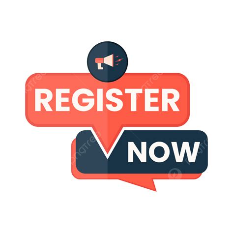 شفافة تسجيل الآن ناقلات سجل الآن الوسم سجل الآن التسمية تسجيل Png