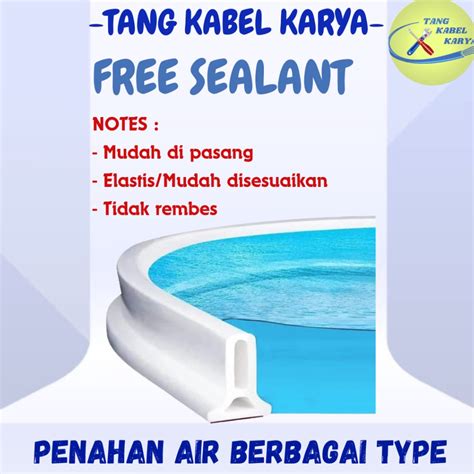 Jual Art K J Termurah Penahan Air Banjir Water Stopper Seal Lantai Kamar Mandi Toilet