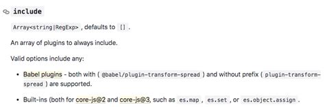 Cant Forcefully `include` A Specific Polyfill With Preset Env