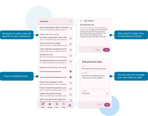 Estate Settlement Software For Executors Legacy Logix
