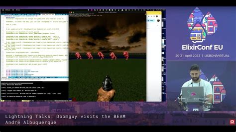doomguy visits the beam lightning talk by andré albuquerque