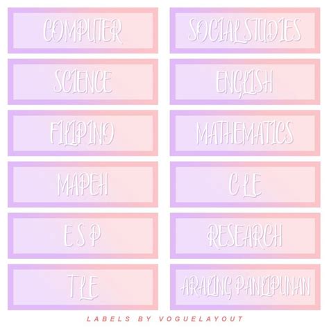 Notebook Label Template Examples Of Professional Templates Ideas