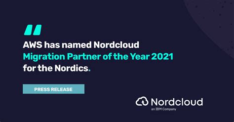 Nordcloud Wins Aws Migration Partner Of The Year 2021