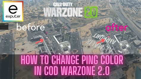 How To Change Ping Color In Warzone EXputer